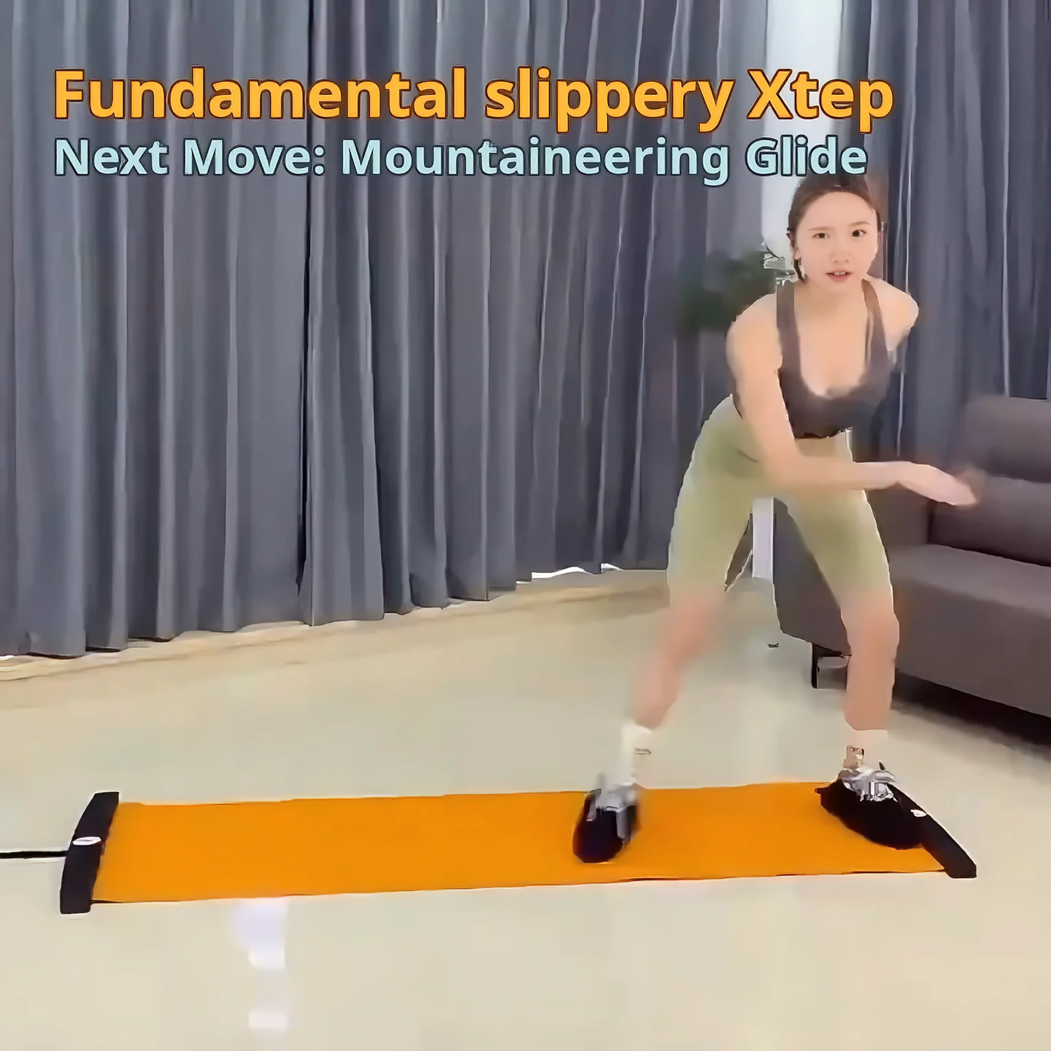 Exercise Gym Slide Board For Working Out Extra Slick Exercise Sliding ...