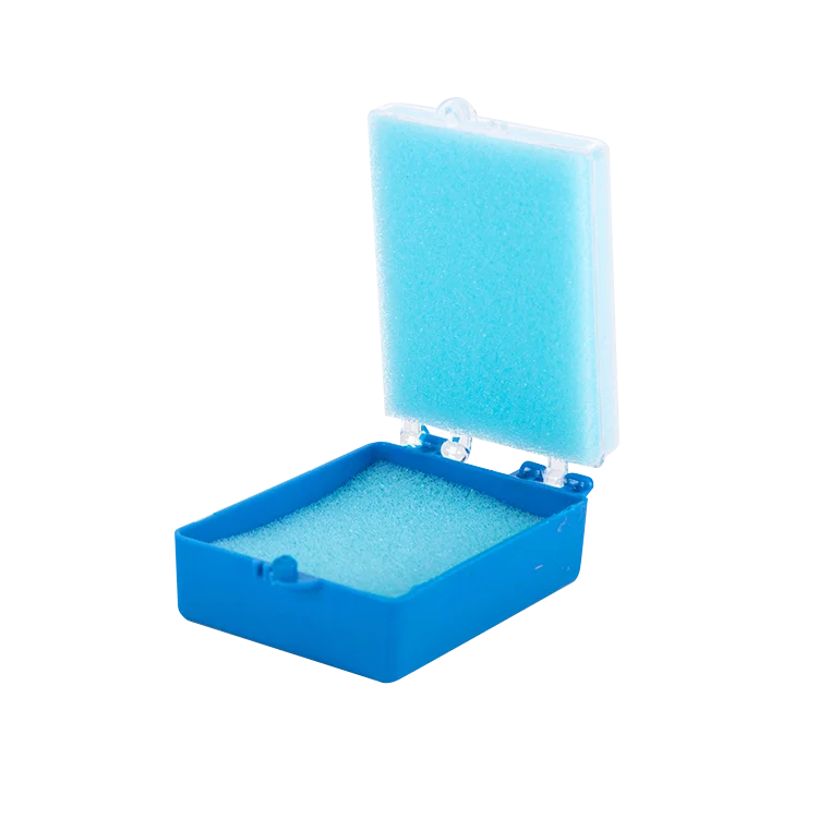 Black And Blue Color Dental Lab Materials Packaging Box Plastic Case ...