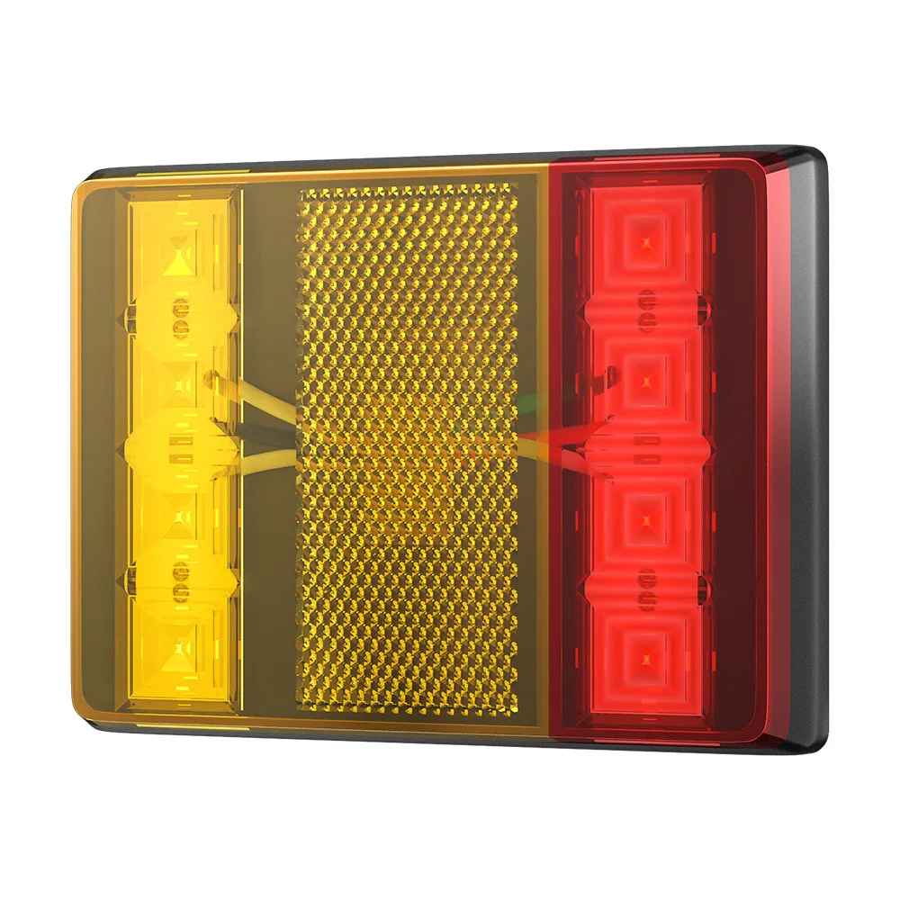 12-24v Waterproof Car Truck Led Rear Tail Light Warning Lights Rear ...