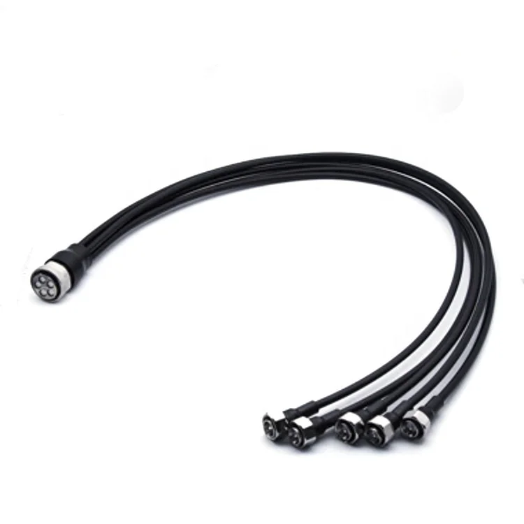 Cluster Connector MQ4 Female for Semi-Flexible 141 Cable