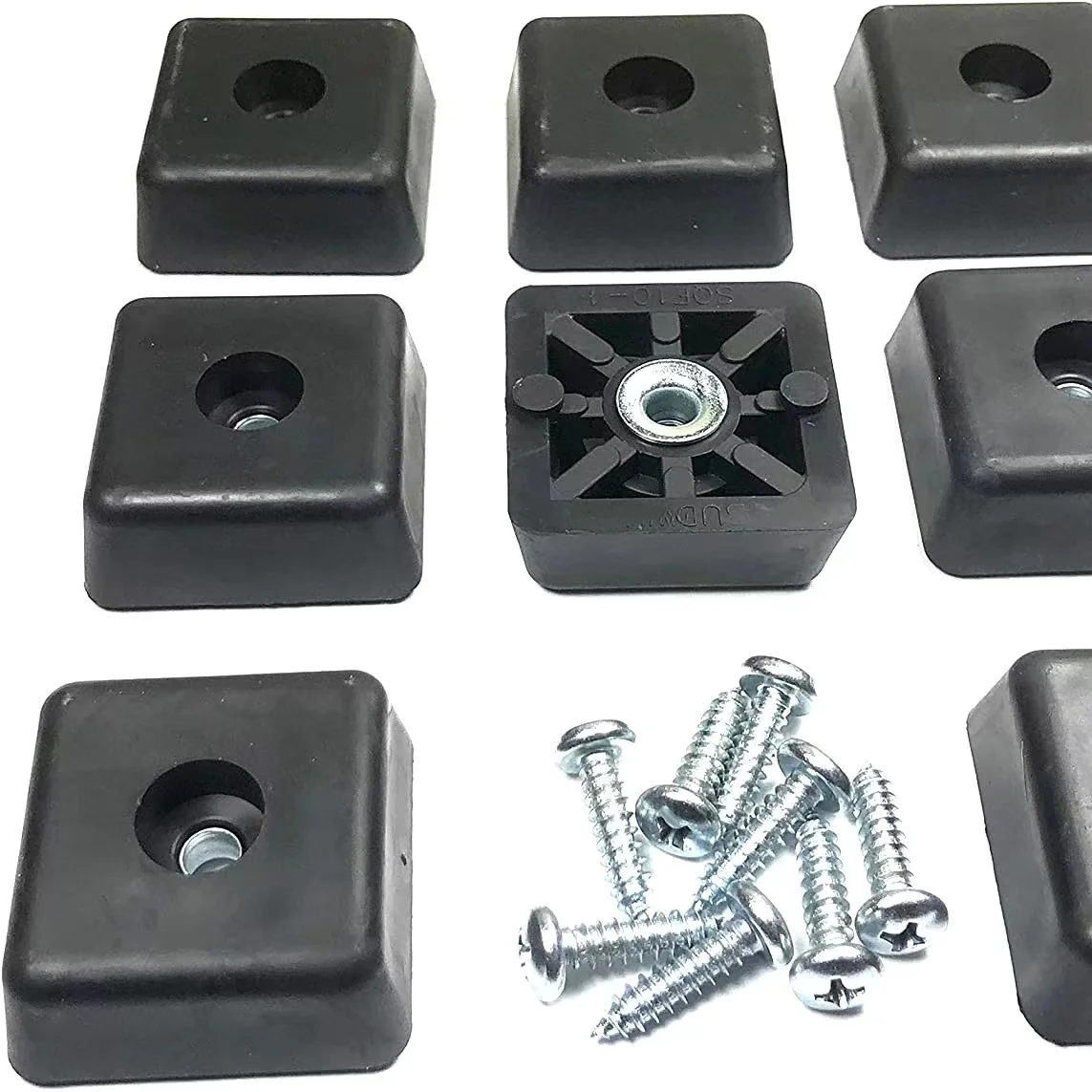 Screw Rubber Feet Round and square Rubber Feet with Thread| Alibaba.com