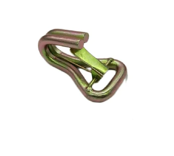 1 Inch 800kg Safety Hardware Rigging Cargo Lashing Double J Hook With ...