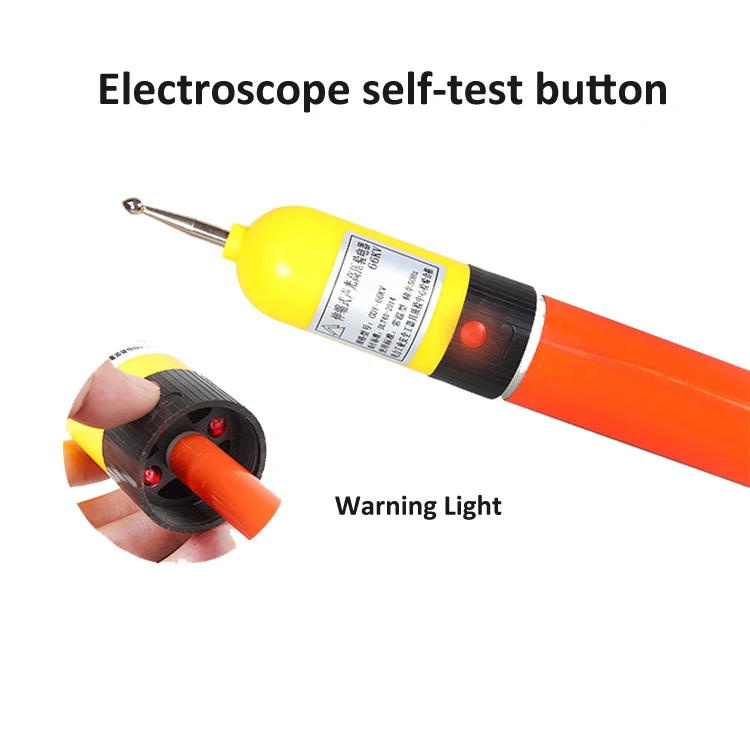 TID Power Electronic AC High Voltage Detector with Telescopic Pole