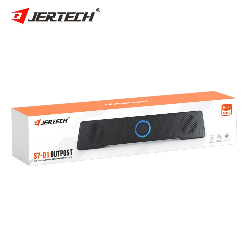 Jertech S7 Single Wired Party Speaker Box Professional Dj Gaming Big ...