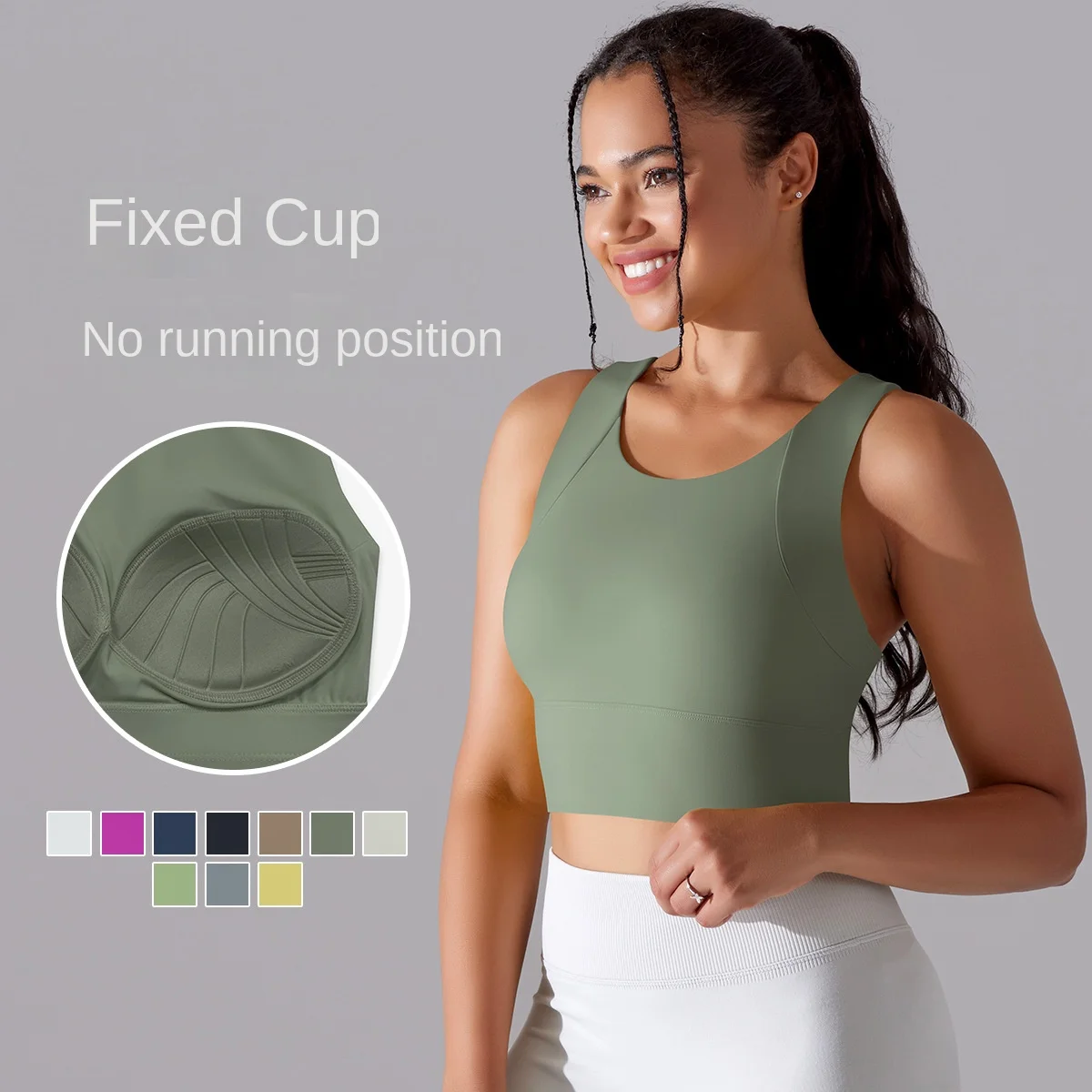 Customized Logo Women Sports Bra Running Fitness Gym Yoga Top Outdoor ...