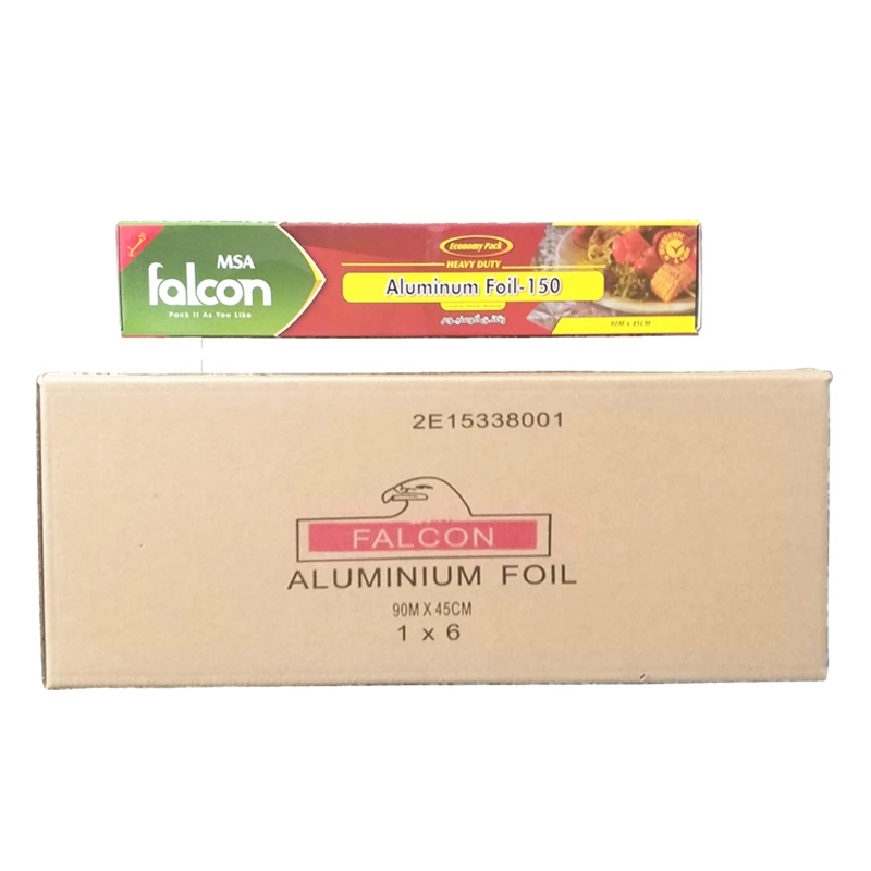 Customized Falcon Logo Food Grade Aluminium Foil Price Heavy Duty Foil ...