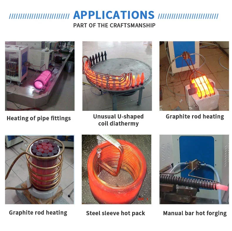 High Frequency Electromagnetic Induction Heating Generator for Steel ...