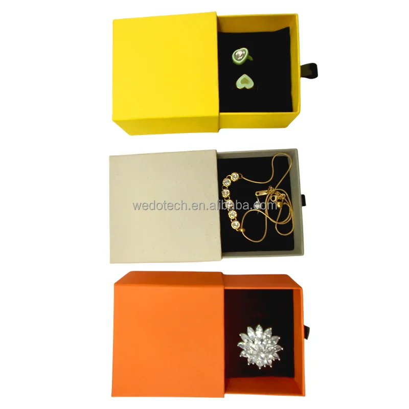 Customized Paper Cardboard Drawer Jewelry Packaging Box Gift Boxes ...