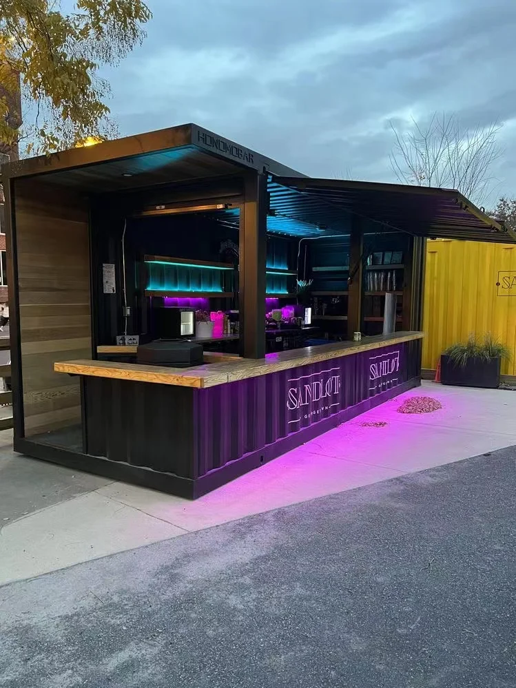 Movable Shipping Container Shops For Sale Bar Container Mobile Coffee ...