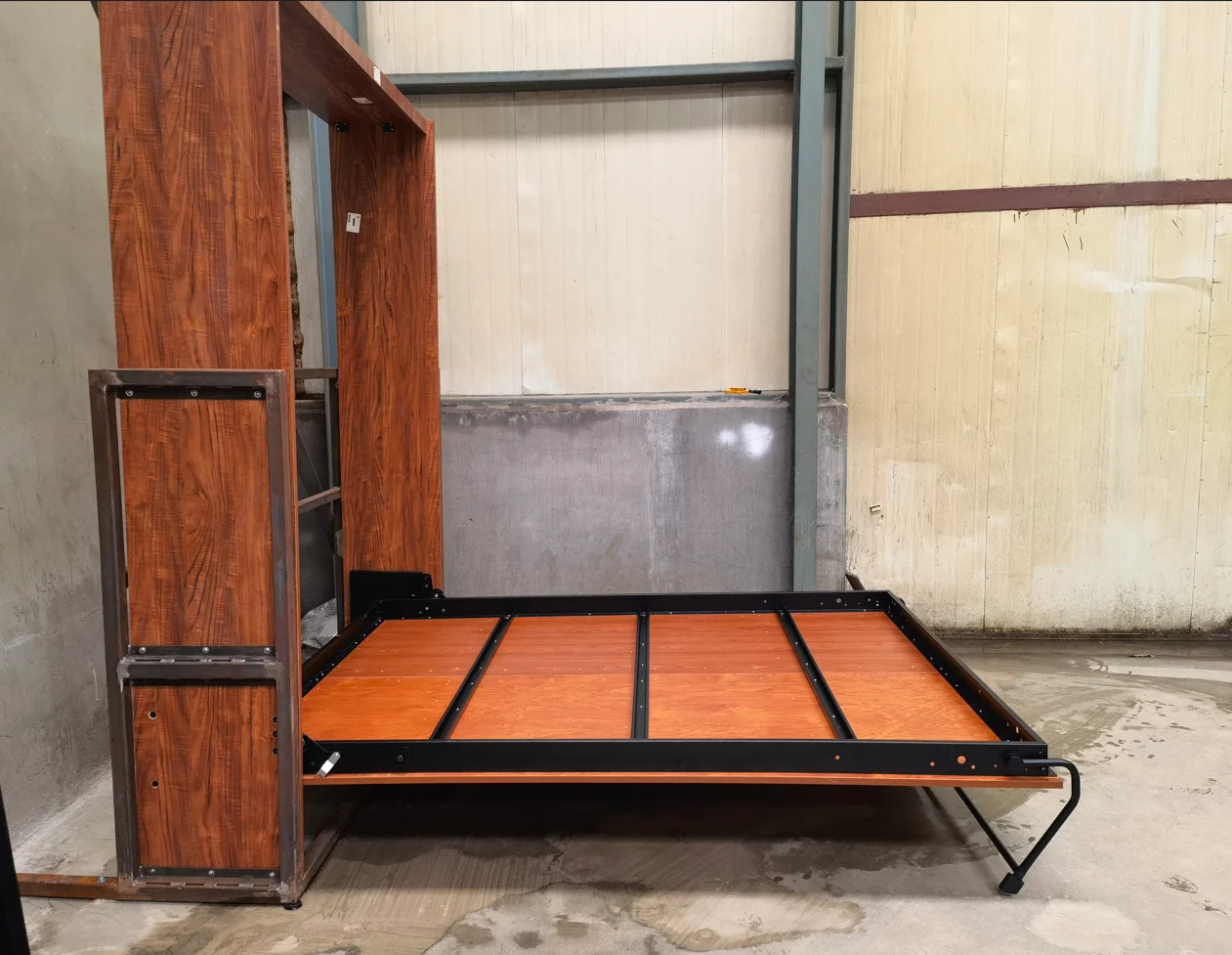 Custom Adjustable Murphy Bed Simple Frames King Queen Double Single ...