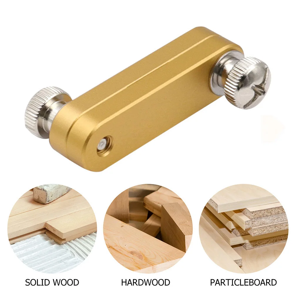 Custom 1/2pcs Steel Ruler Positioning Block Angle Scriber Line Marking ...