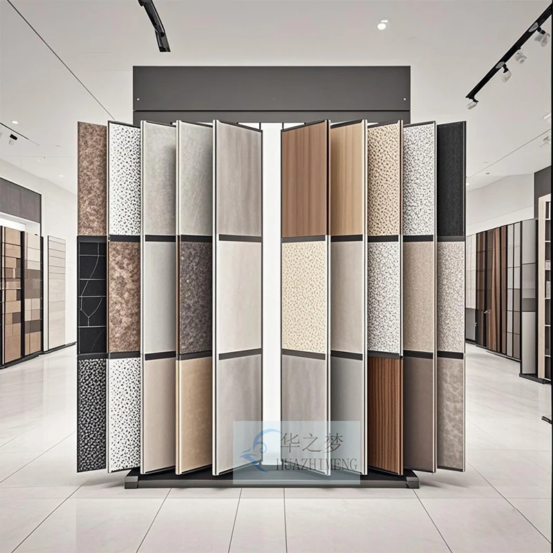 Small-Sample Display Racks for Store Showroom Ceiling Tiles Stone ...