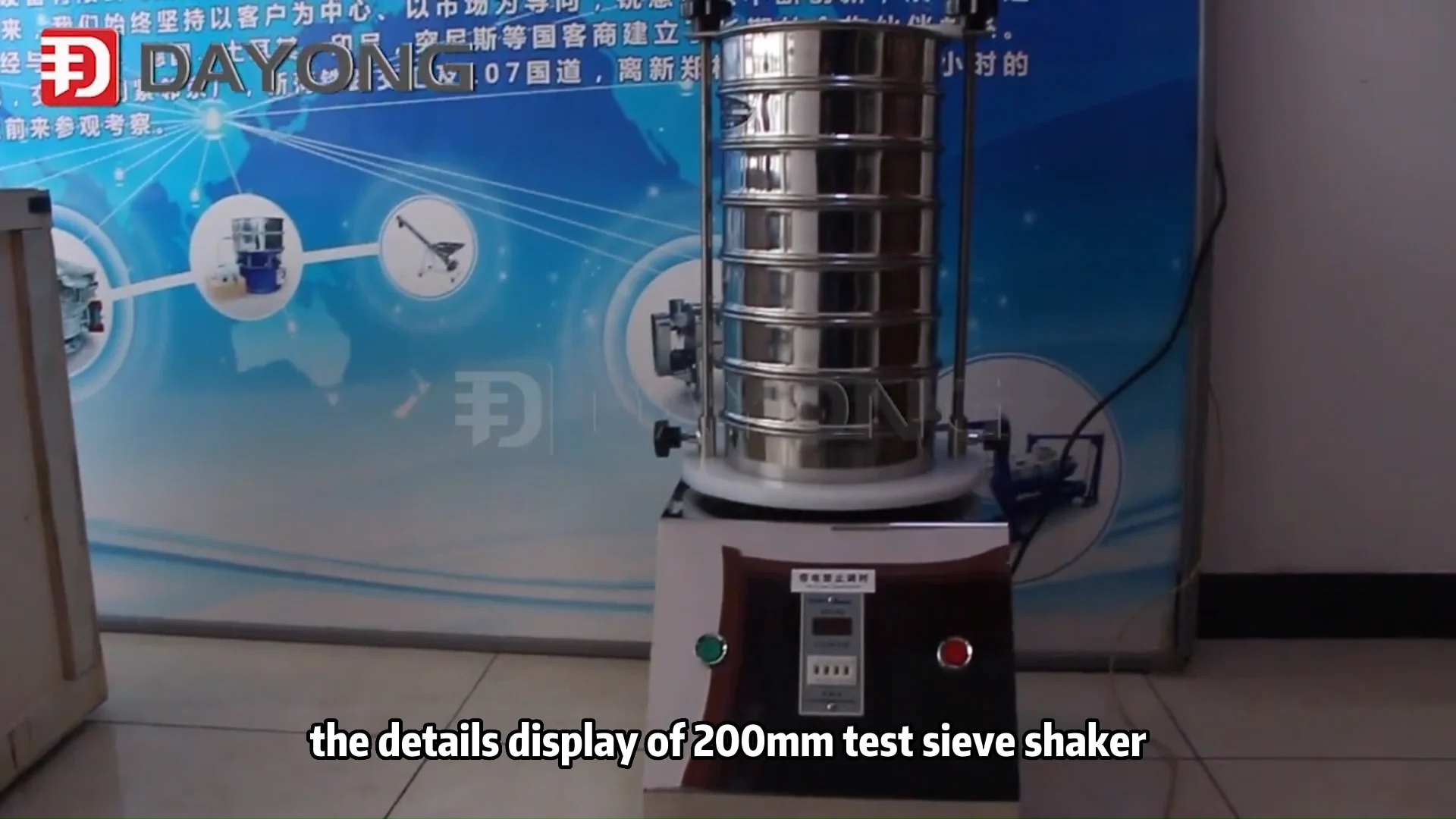 Standard Sus304 Laboratory Test Sieve Shaker For Food Industry - Buy ...