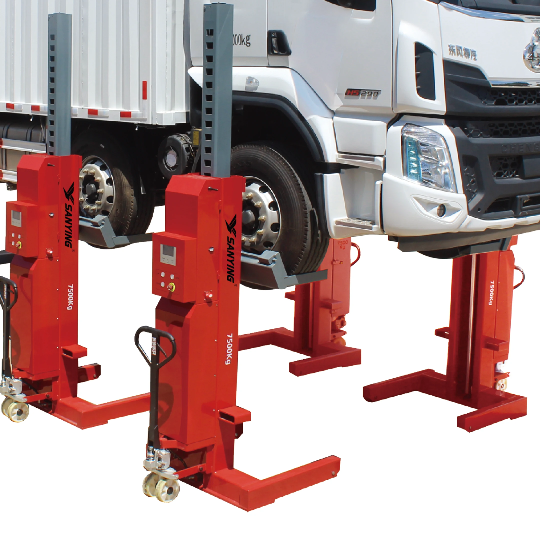 Truck Lift,6 Columns Lift For Truck And Bus,45000kgs - Buy Lift Kit For ...