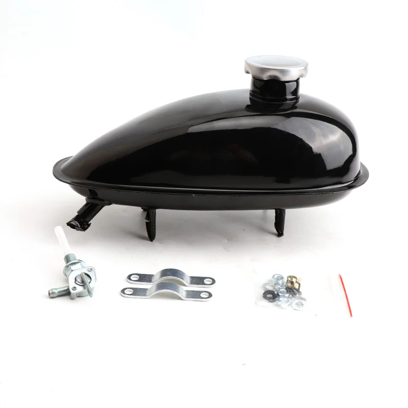 Motorized Bicycle 2l Fuel Gas Tank With Cap For Honda Yamaha 49cc 66cc ...