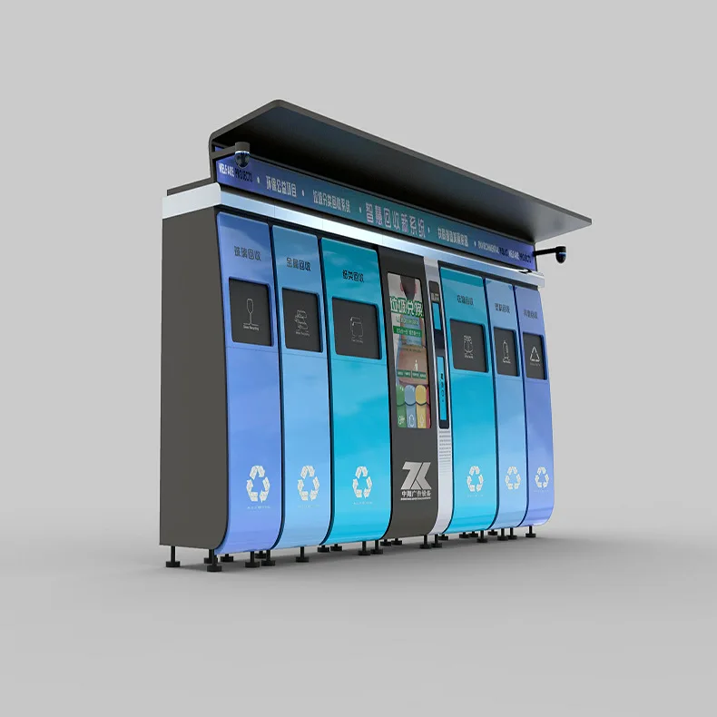 Factory Customised Outdoor Smart Waste Collector,Large Smart Waste Bins ...