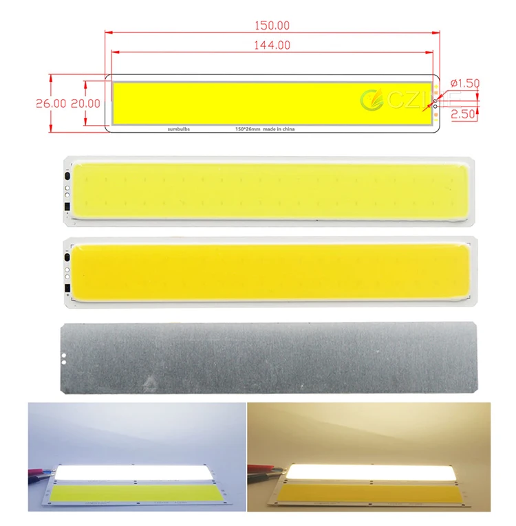 Customized COB LED Chip Bar Panel LAMP - High Power & Durability