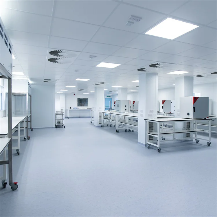 Iso 7 Wall Panels - Modular Clean Room for Dietary Supplements