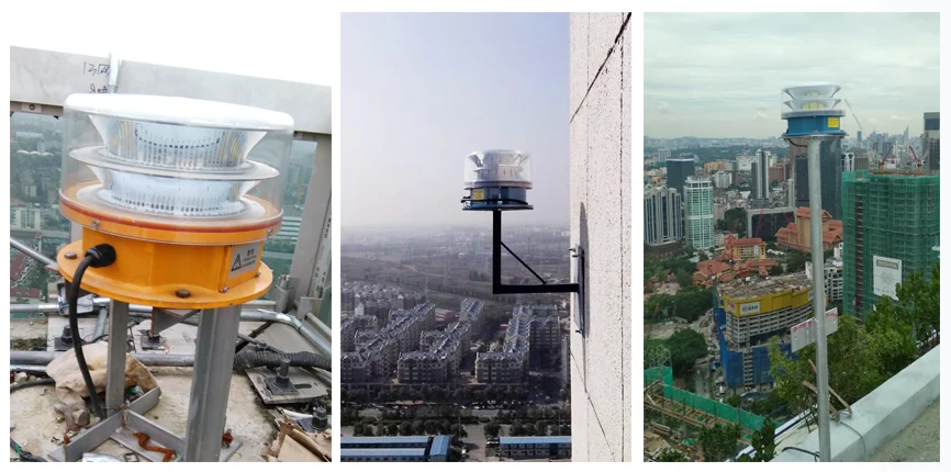 Airport Air Traffic Control Tower Flashing Warning Light L864/865 Red ...