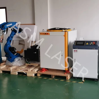 3kw Laser System With Robot For Metal Pieces Repair Metal Surface ...