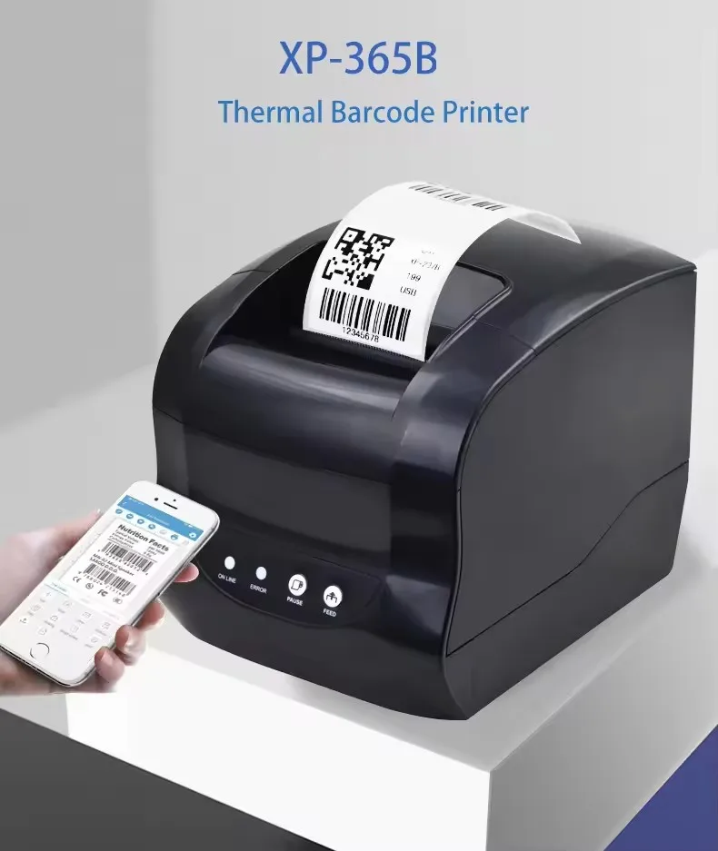 Xprinter XP-365B Thermal Printer - Reliable and Versatile