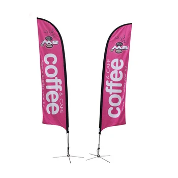 Feather Flag Exhibition Event Sport Display Custom Feather Flag For ...