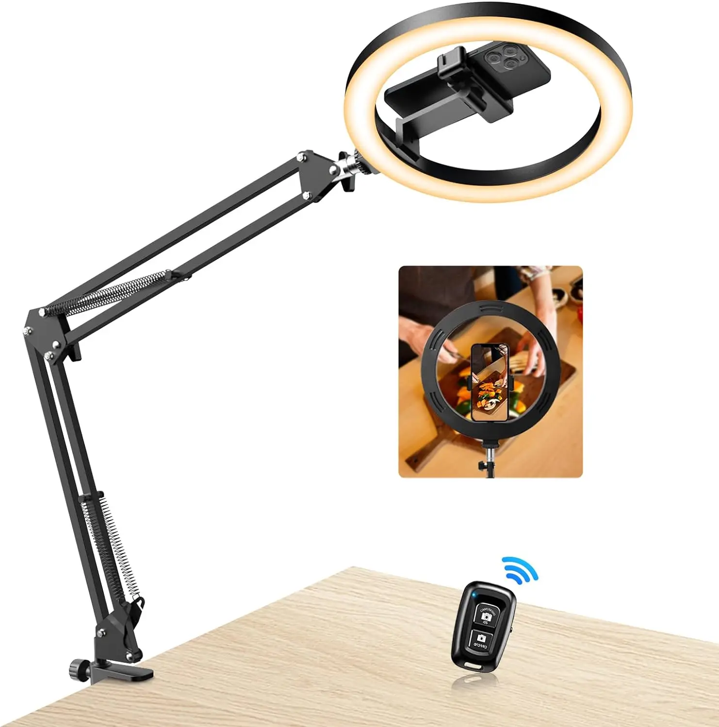 Biaosheng Ring Light - Studio LED Light for Video Recording