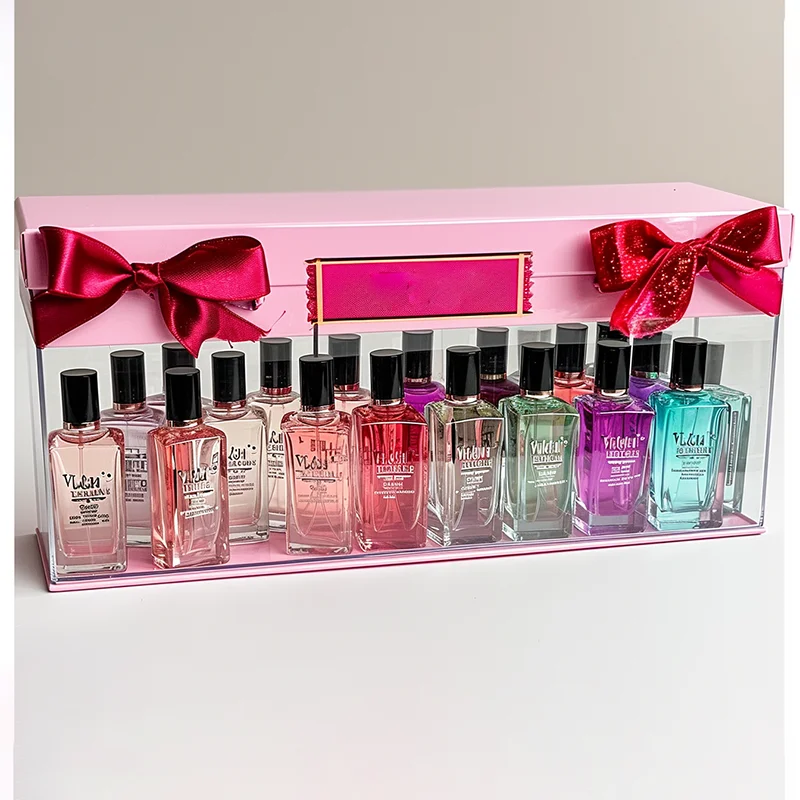 Cardboard Make Perfume Gift Set Storage Packaging Coffret De Parfum ...