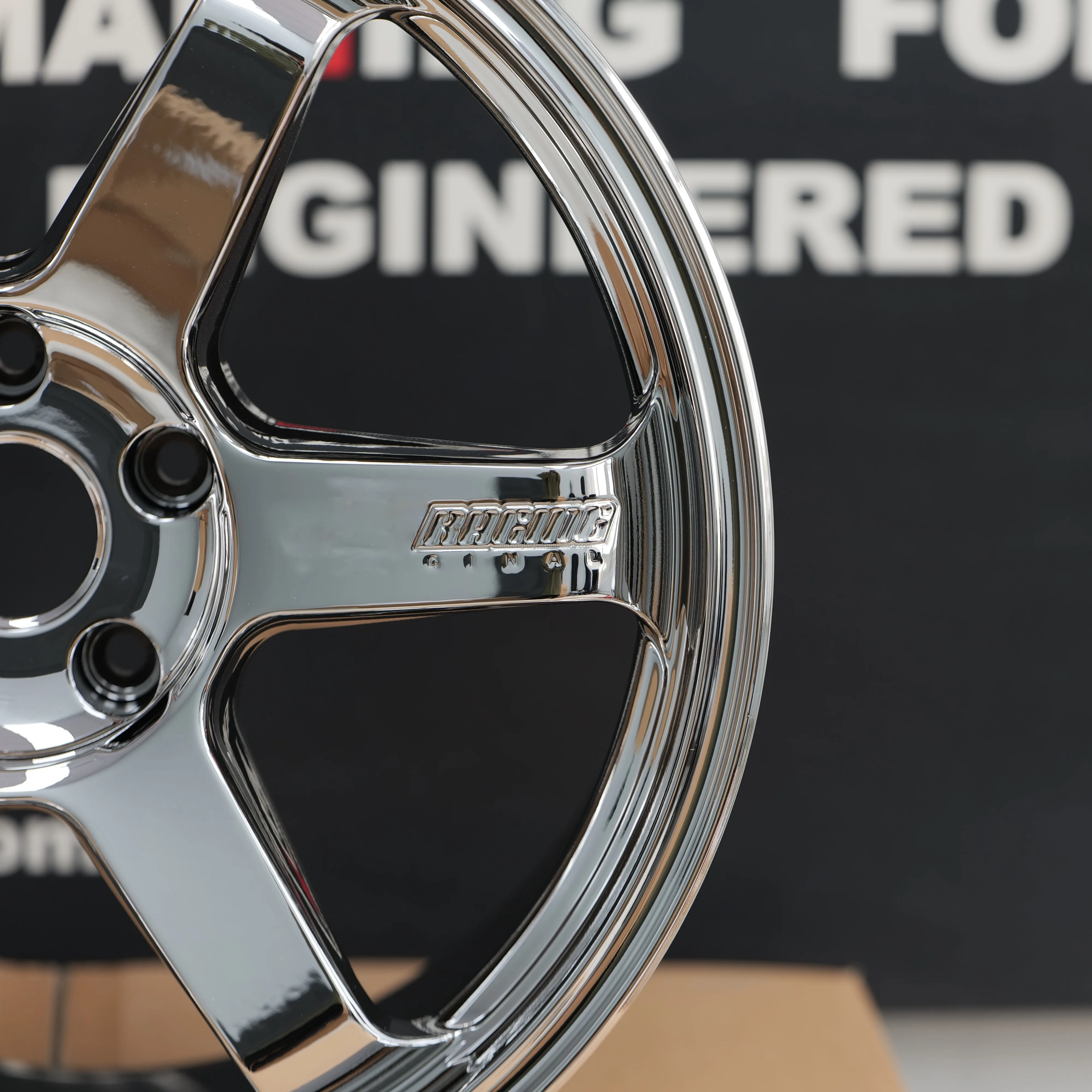 MN Forged Concave Chrome Wheels 5x120/5x114.3 - Replica Volk Racing ...