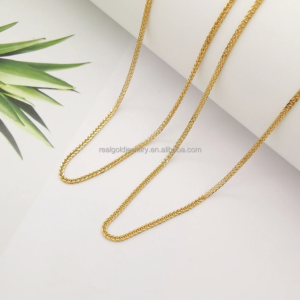 Shop Our Hot Sale Genuine 18K Solid Gold Franco Chain