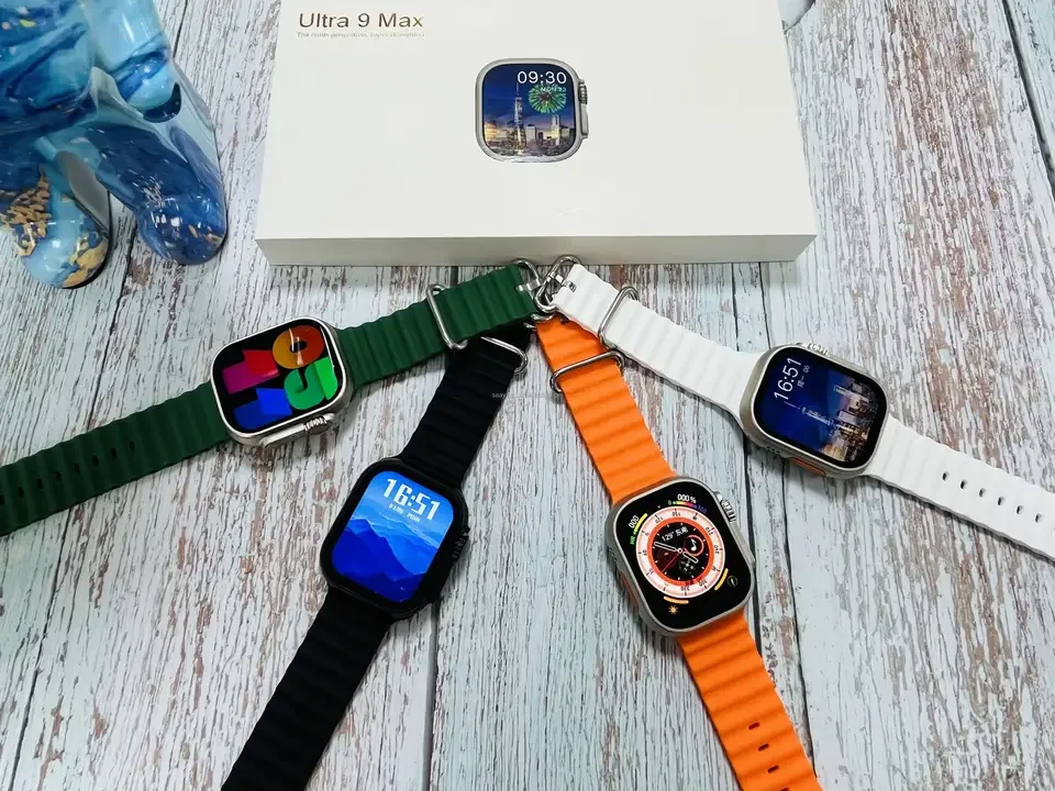 New Arrive Amoled Ultra 9 Max Smartwatch 420*420 Pixel 2.1 Inch Amoled ...