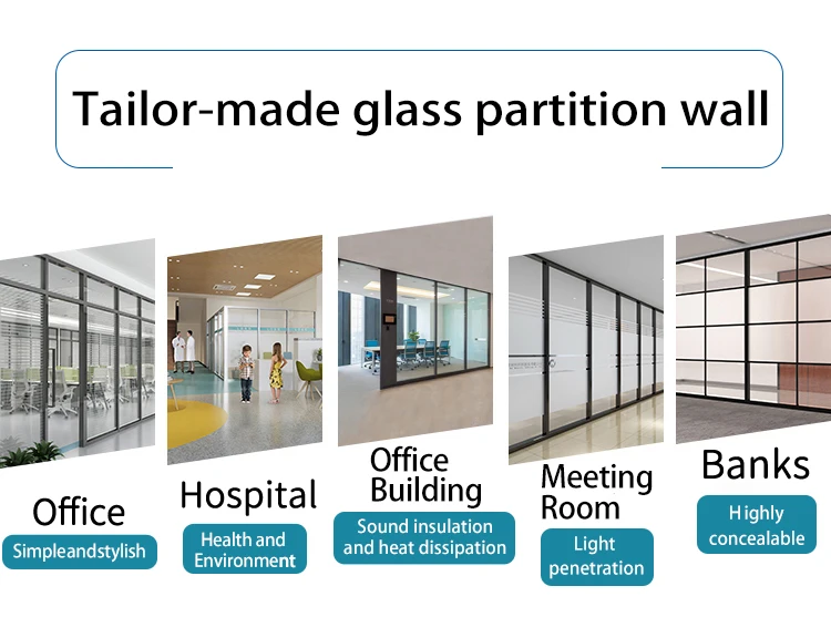 Modern Design Tempered Glazed Floor To Ceiling Aluminium Glass ...