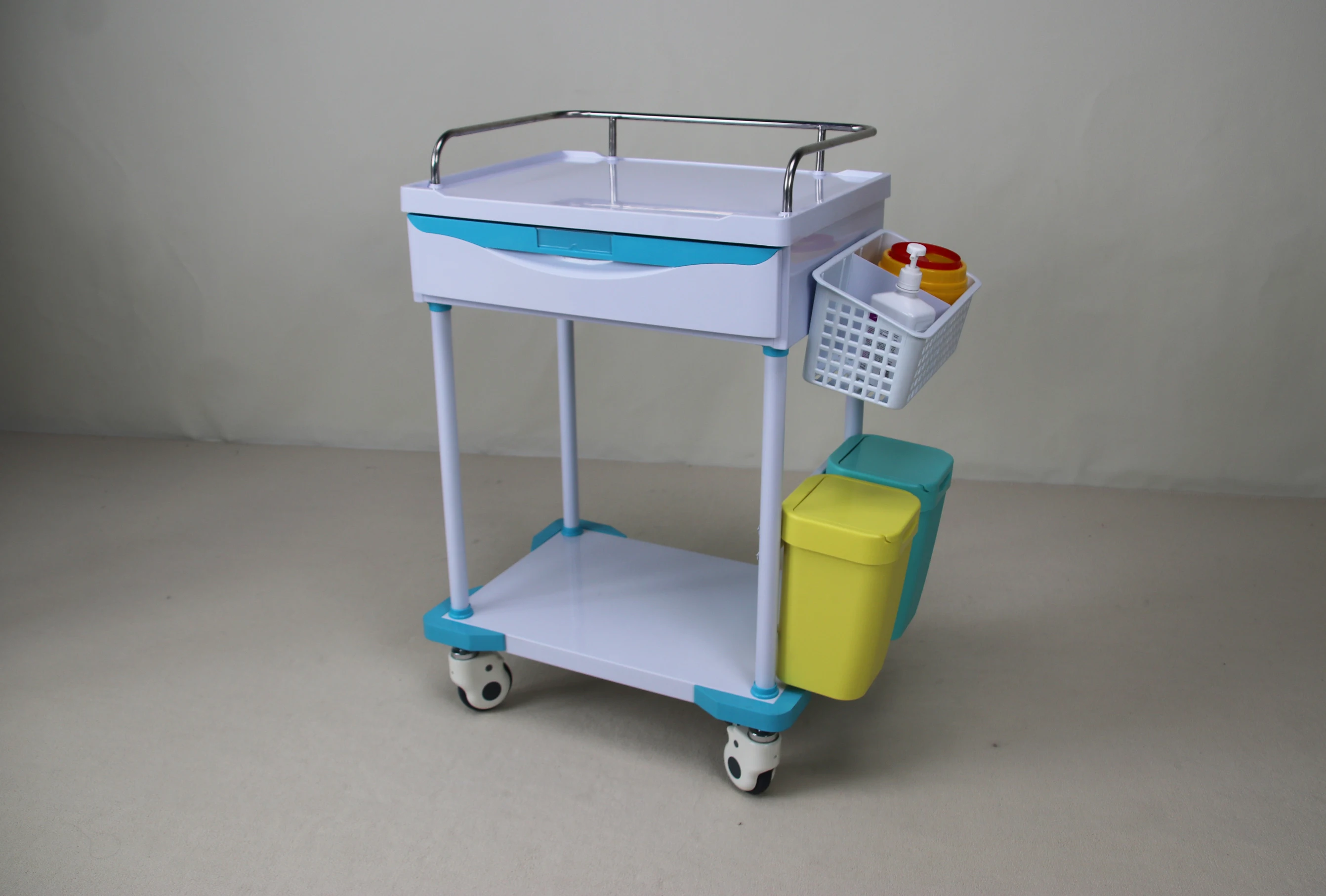 Ginee Medical Hospital Medicine Medication Trolley Professional Cart ...