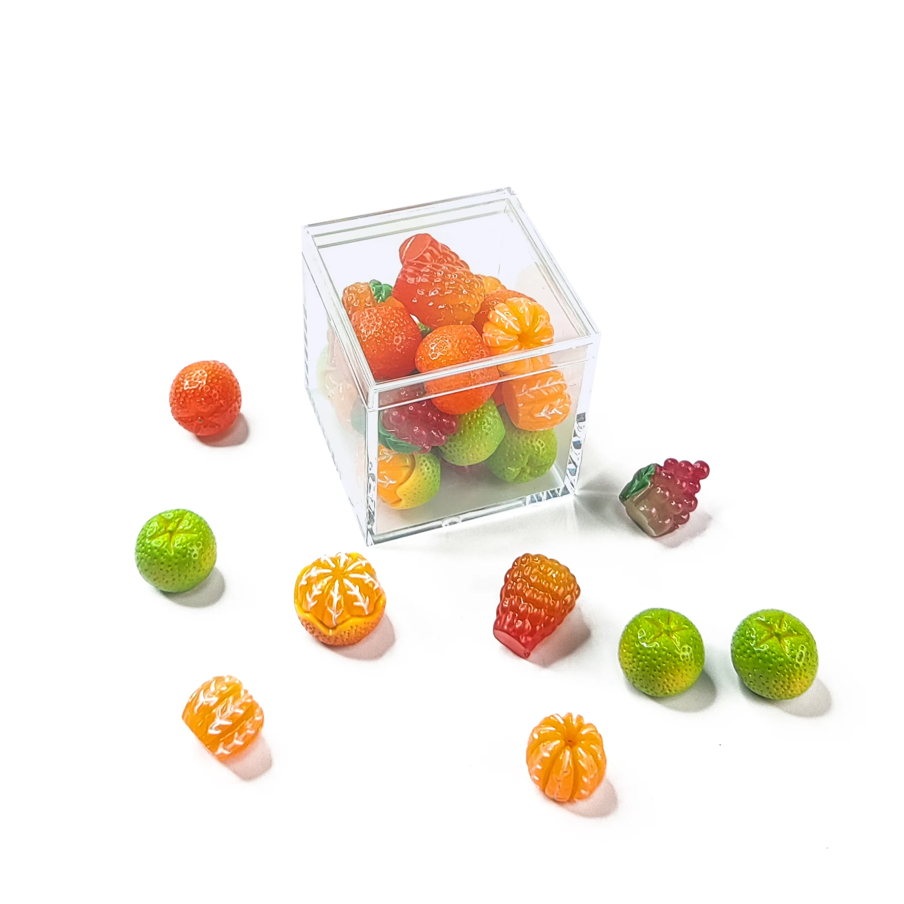 55x55x55mm Clear Plastic Cube Box - Perfect for Party Favors