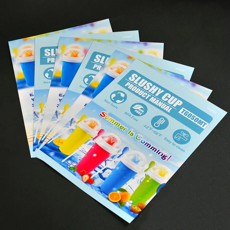 Leaflet Printing Advertisement Copperplate Multi-fold Printing Product ...