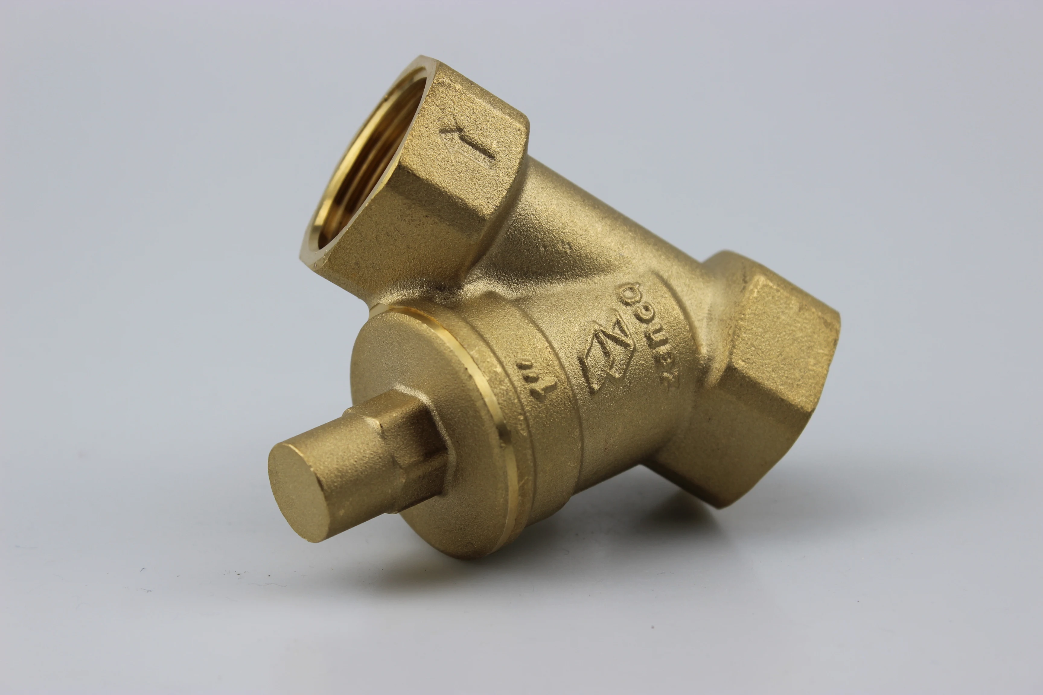 Brass Y Type Check Valve Water Flow Control Valve Non-return - Buy ...