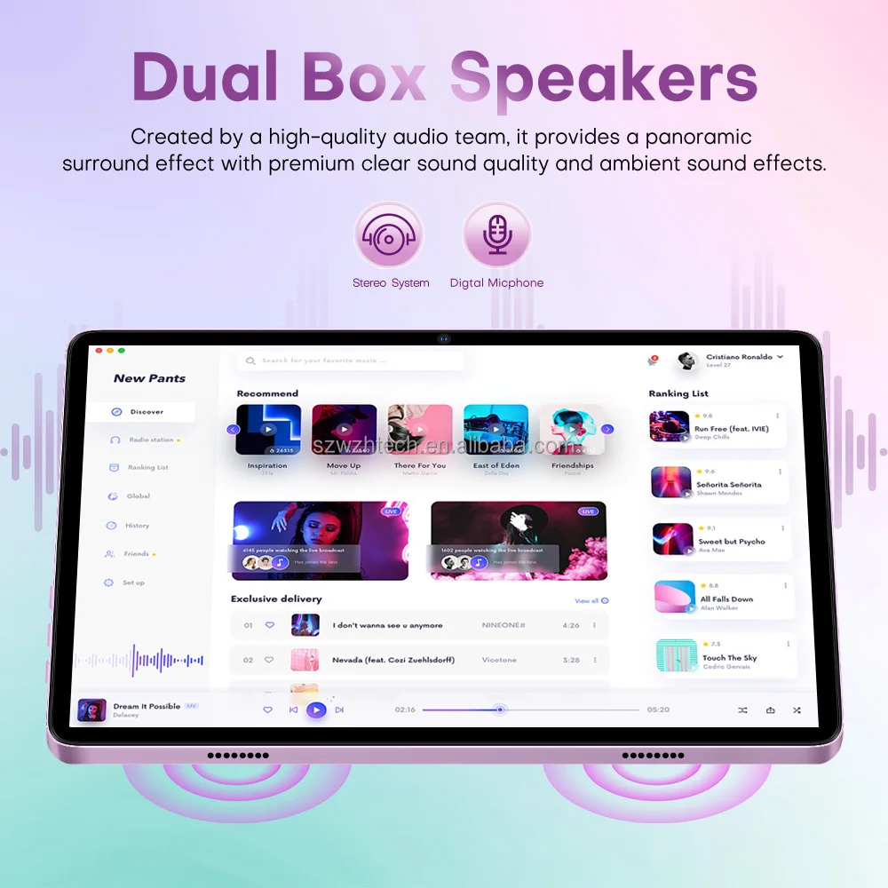 New 11-Inch Android 15 Tablet PC with Keyboard Gaming Laptop Window ...