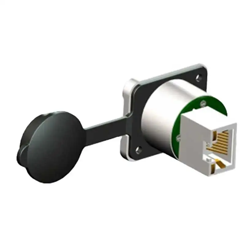 Oswell Panel Mount Adapter Connector 90 Degree 180 Degree Female ...