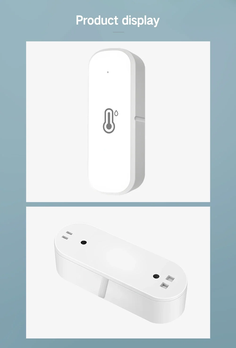 Tuya Wifi Temperature Humidity Smart Sensor Battery Power App Monitor ...