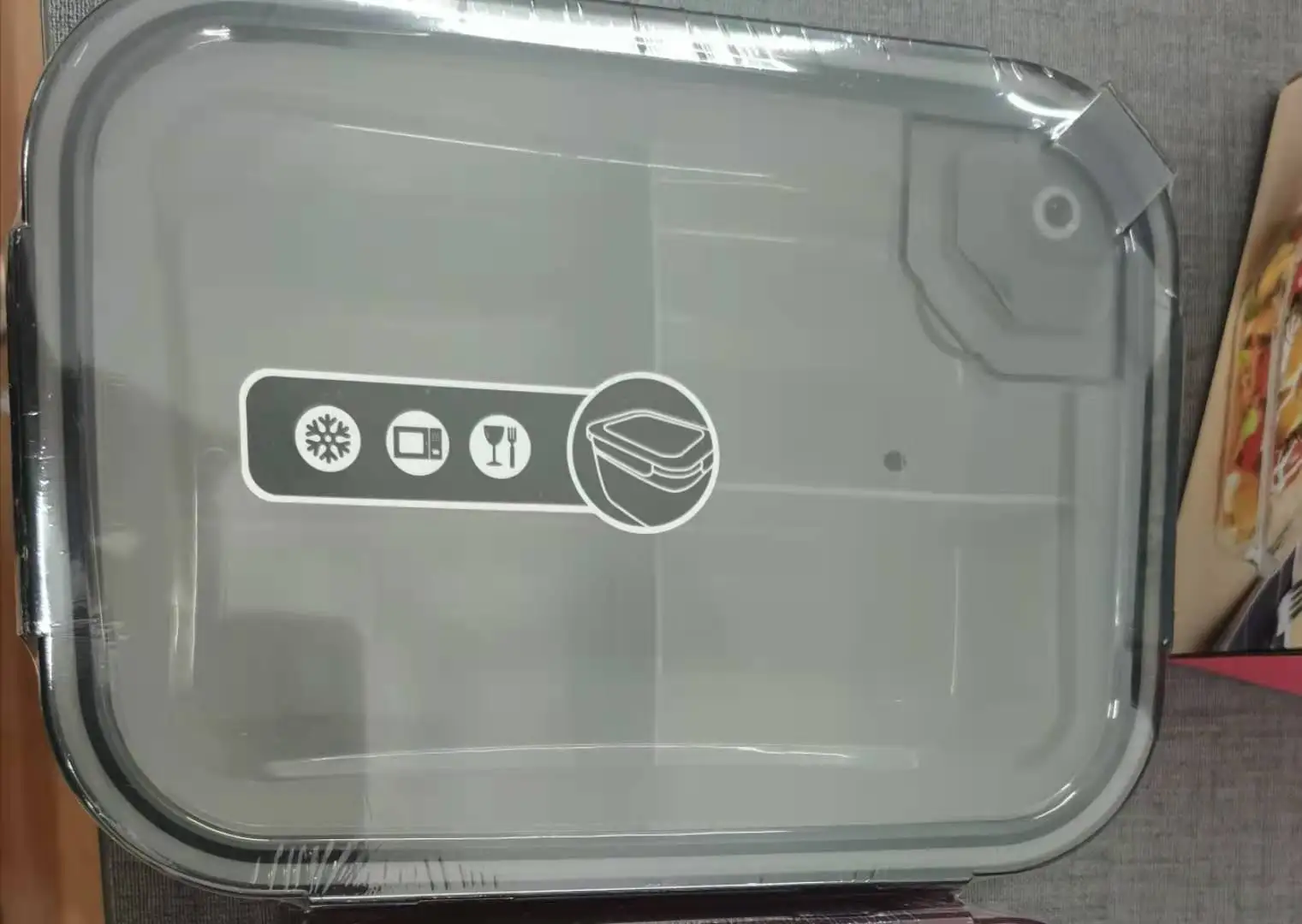 School Office Reusable Microwaveable Meal Prep Food Storage Container ...