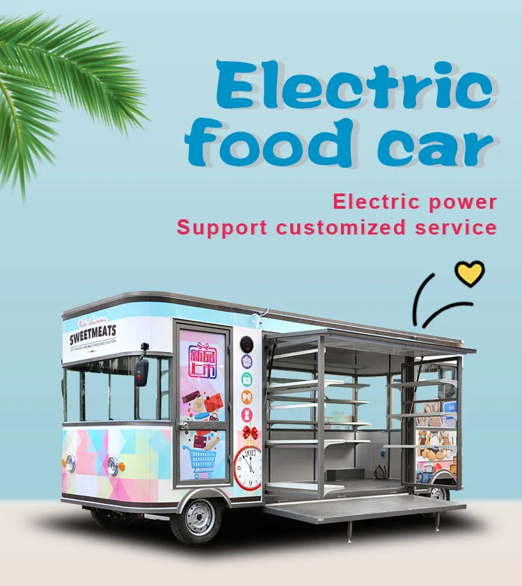 New Concession Stand Trailer - Mini Mobile Food Cart Design