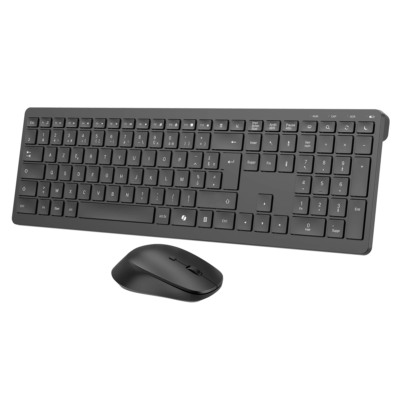 AI Copilot Key Teclado 111 Keys 2.4G Scissor Silent Mute Ultra-Thin ...