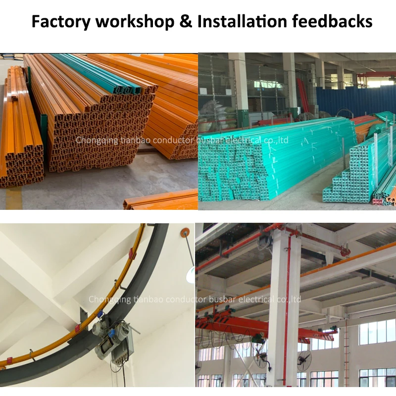 4Poles 50A/100A Enclosed Busbar With PVC /AL Shell for Crane| Alibaba.com