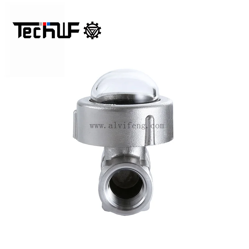 2022 Stainless Steel Float Ball Flow Detector Ball Flow Indicator Sight ...