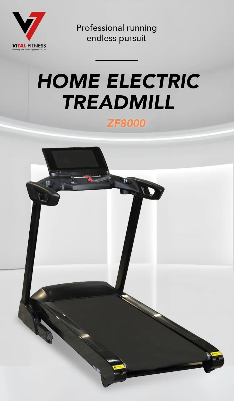 Gym Light Commercial Treadmill Home Use Ultra-quiet Foldable Multi-function Treadmill Sports ...