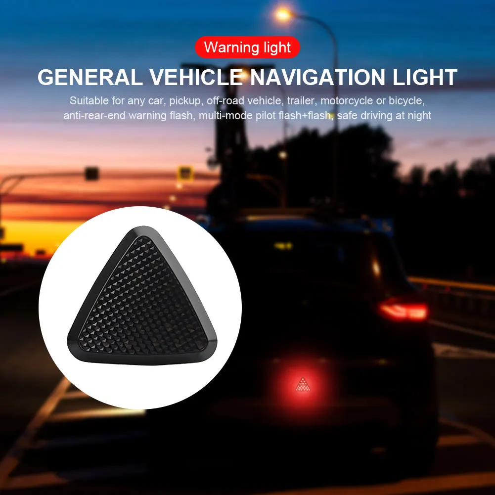 F1 Style Triangle Style Rear Third Brake Light Car Pilot Stop Safety ...