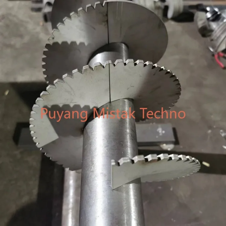 Customized Jiaolong Accessories High Quality Spiral Helical Blade For ...