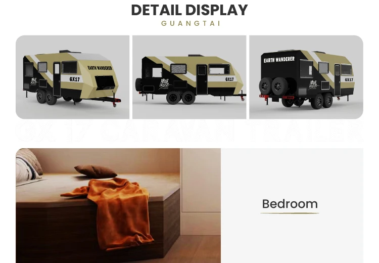 Slide Out Caravan Hybrid Travel Trailer Camper 17ft Expander Caravan ...