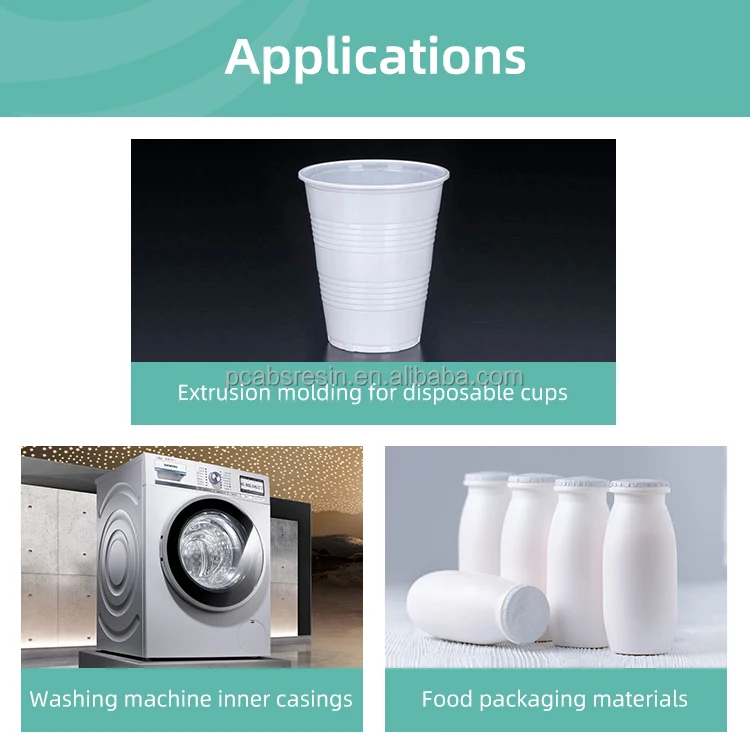 Chimei Hips Resin Polyrex Ph88s Granules Extrusion Molded Disposable ...