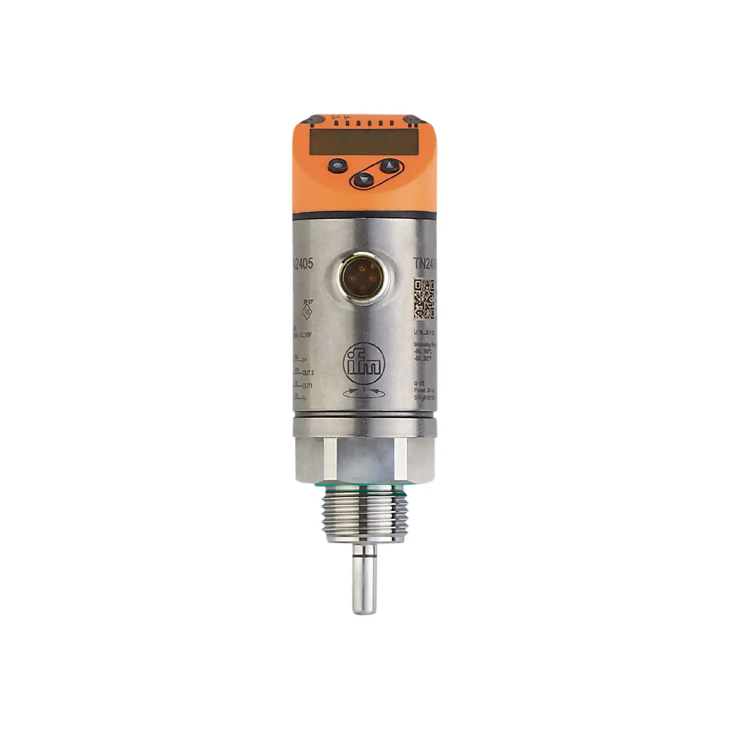 IFM Pressure Sensor - Reliable Performance & Gold Plated Contacts